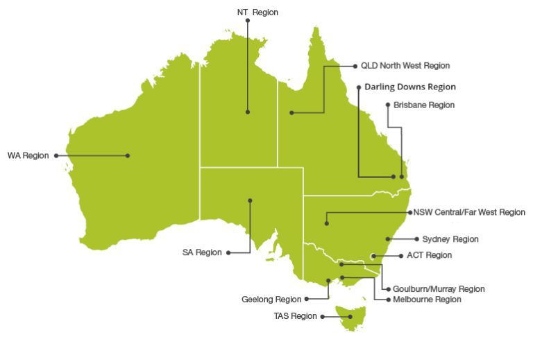 Regions, States and Territories – Australian College of Nursing